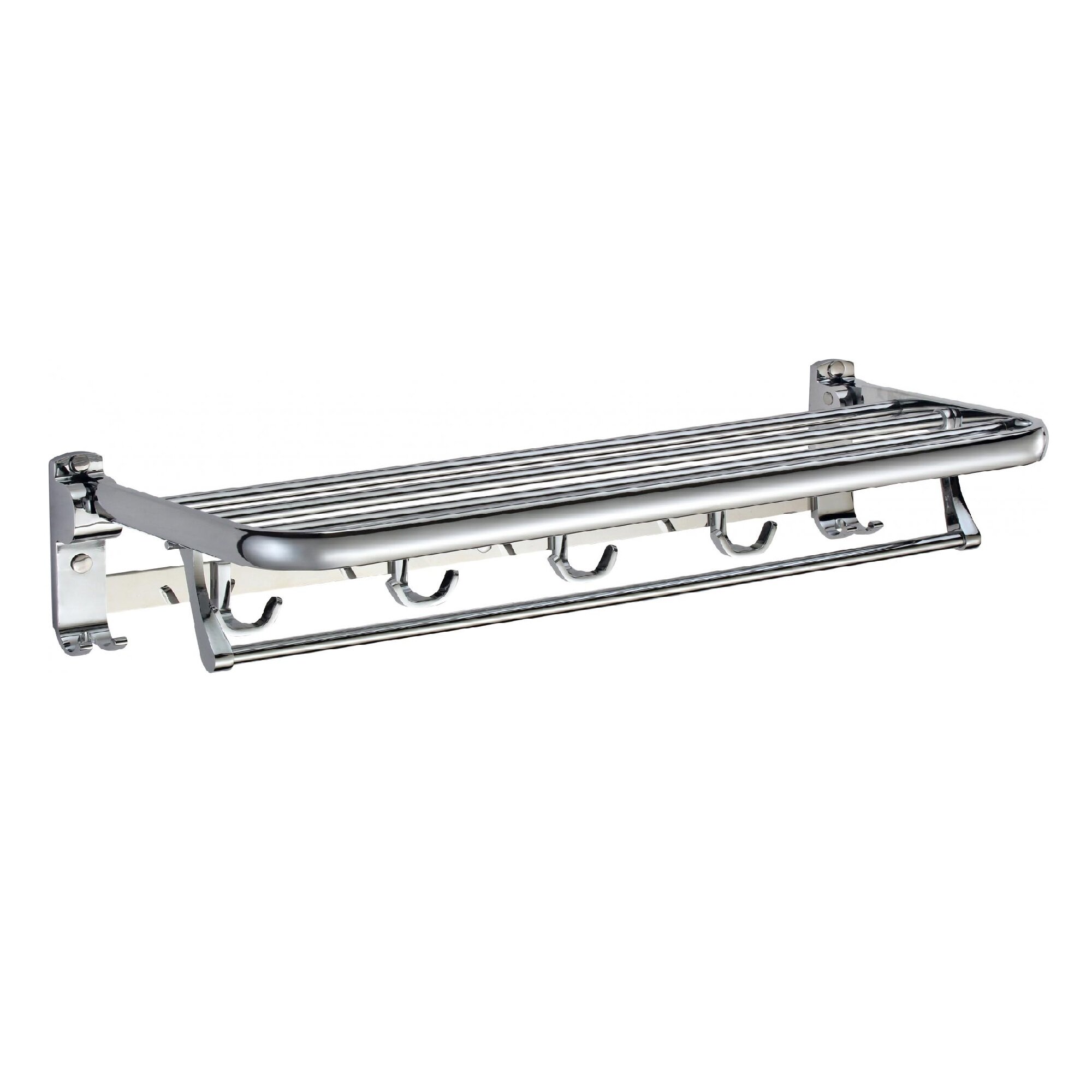Полка для полотенец Savol S-007099, хром