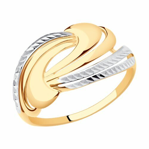 Кольцо, красное золото, 585 проба