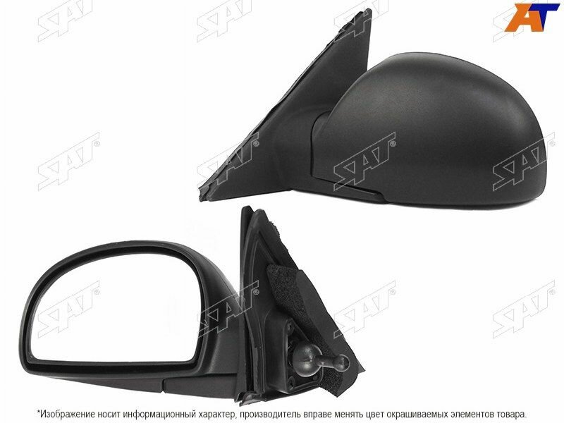 . SAT Зеркало для HYUNDAI ACCENT 00-06/ACCENT(Тагаз) 01-12 левое ,(механическое)