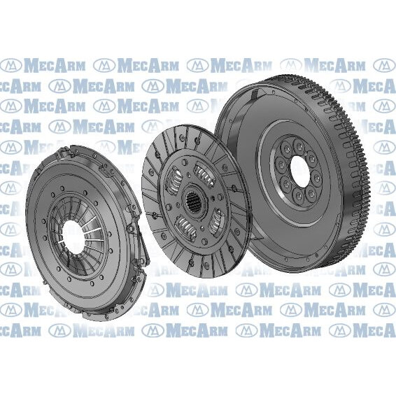 Комплект сцепления для автомобиля Volkswagen Seat Ford, MECARM MK40004 (1 шт.)