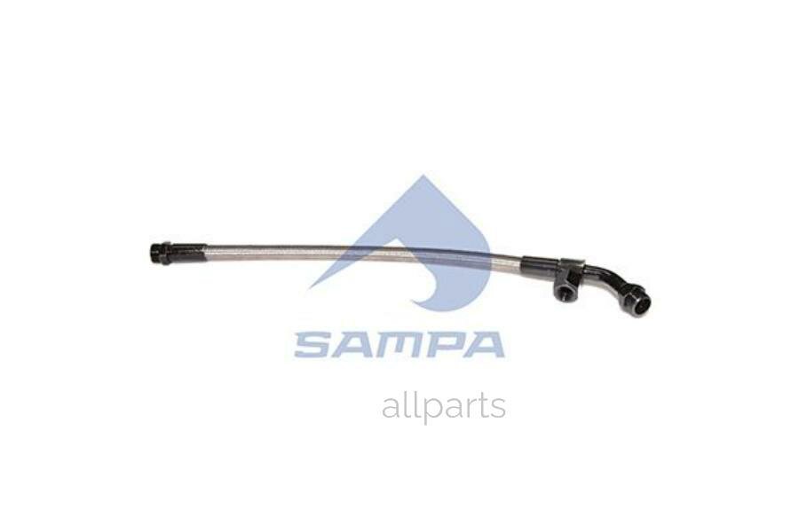 SAMPA 031222 шланг осушителя с фитингами ! L550 для 2.44235\ VOLVO FH12
