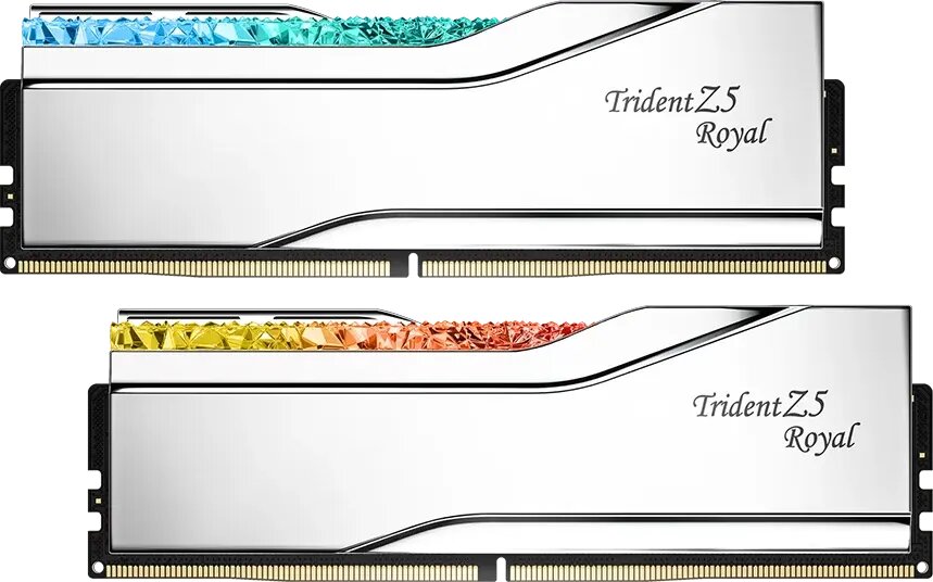 Оперативная память 32Gb DDR5 6400MHz G.Skill Trident Z5 Royal RGB (2x16Gb KIT) (F5-6400J3239G16GX2-TR5S)