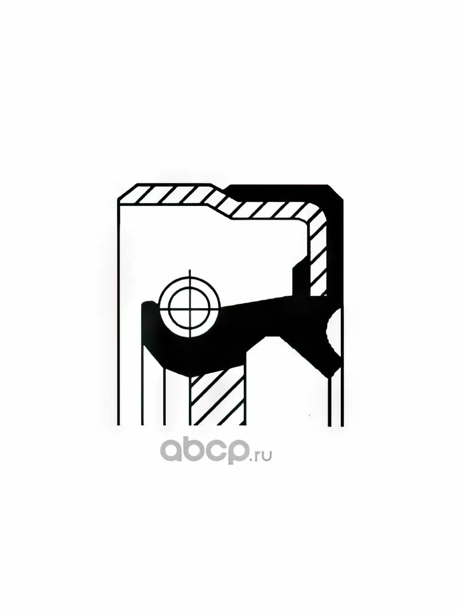 Сальник дифференциала 49.5x70.61x75.5x9.7 ACM B1BASFSLRD