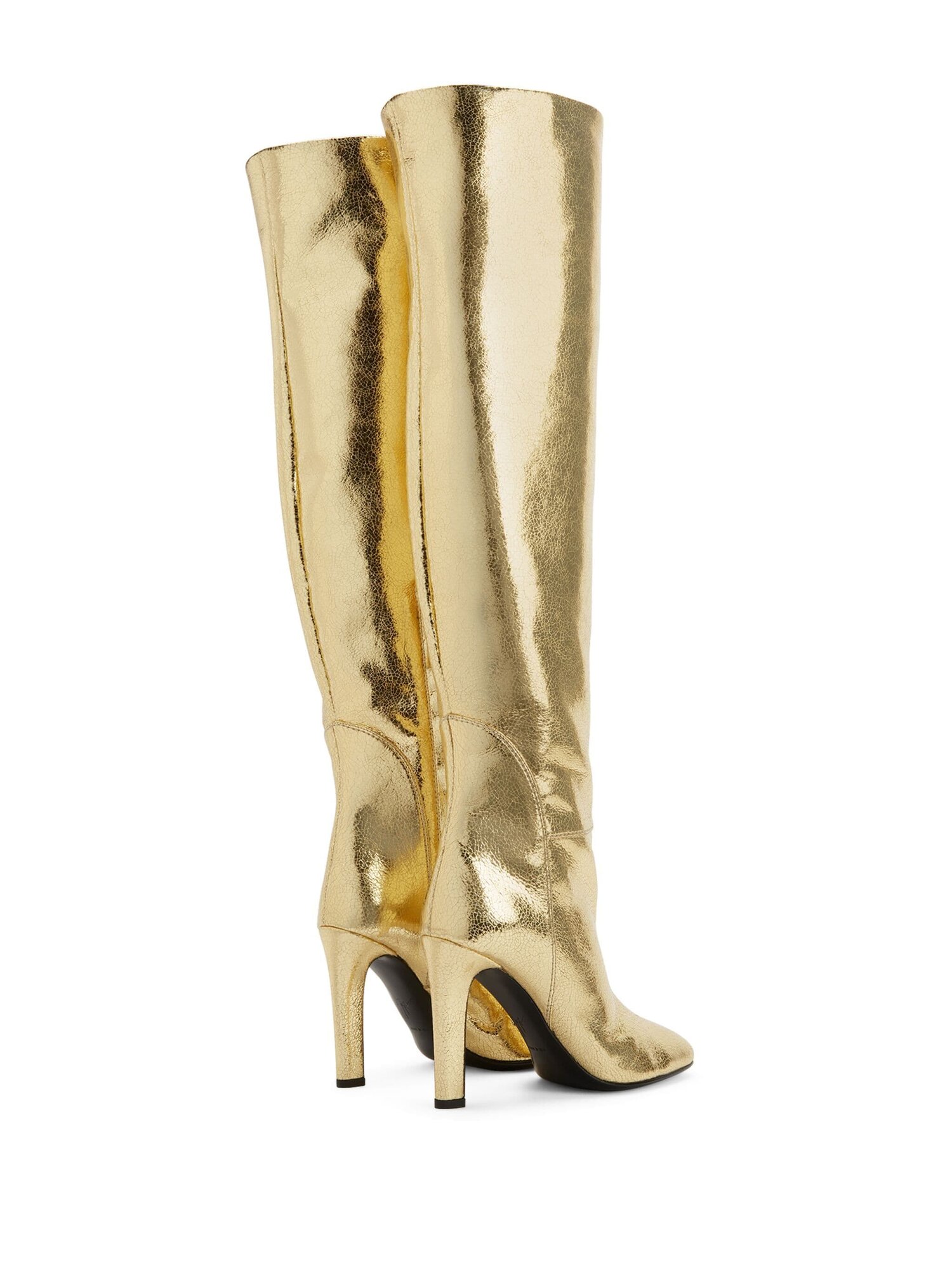 Сапоги Giuseppe Zanotti Hattie 105, размер 39,5 EU, золотистый — фото 1