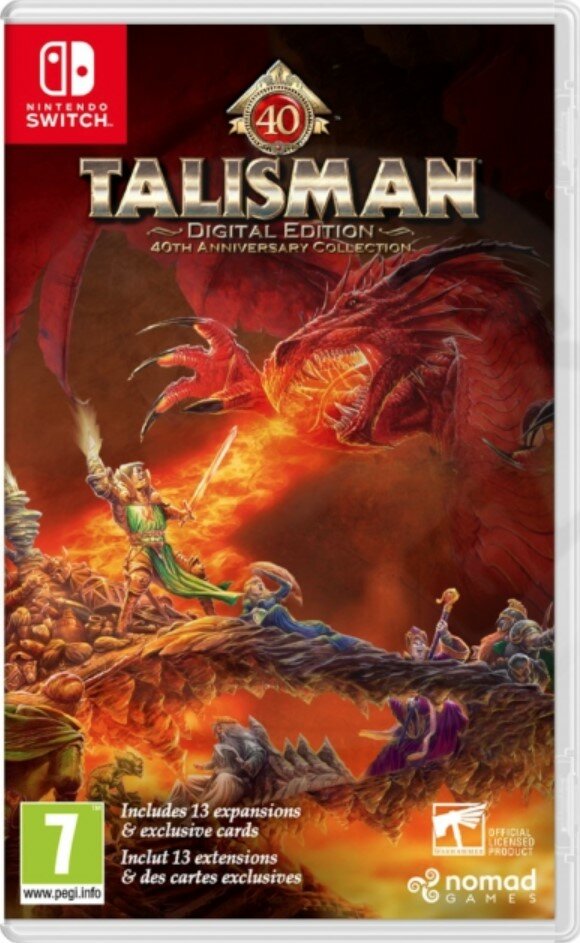Talisman: Digital Edition. 40th Anniversary Collection [Nintendo Switch, русские субтитры]