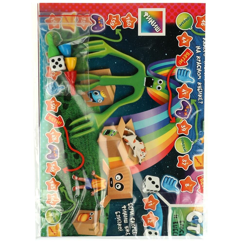 Настольная игра-ходилка Яркие друзья Умные игры 4650250566540