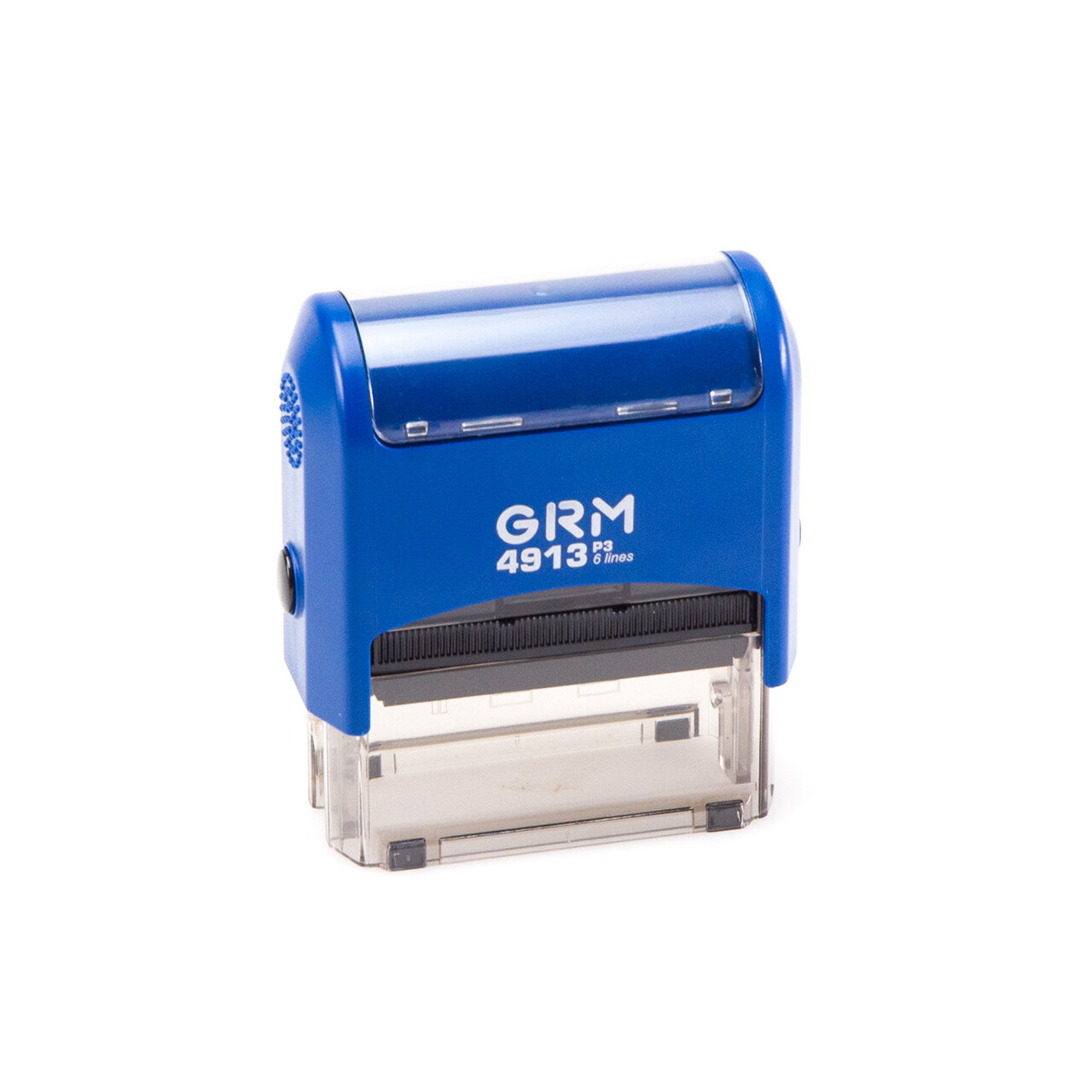 GRM 4913_P3 оснастка для штампа 59х23мм, синий матовый корпус
