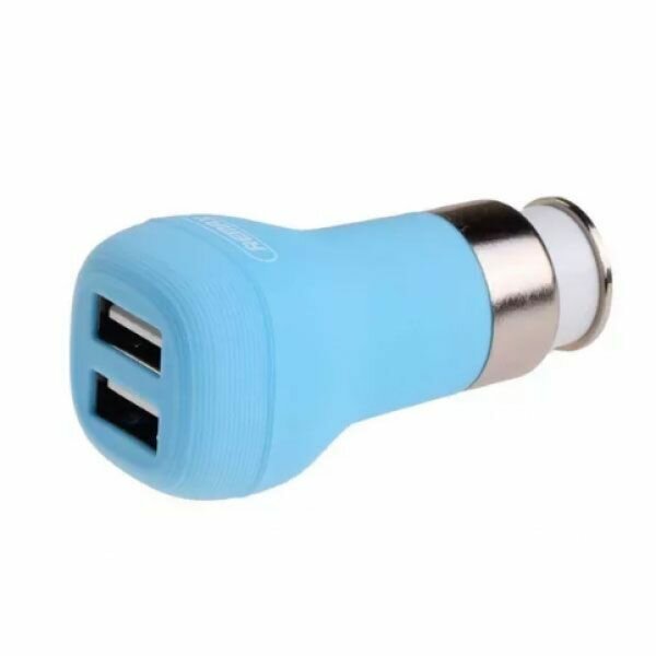 Автомобильное зарядное устройство Remax Flinc 2 USB Car Charger RCC207, голубое