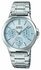 Наручные часы CASIO Standard, голубой, серебряный