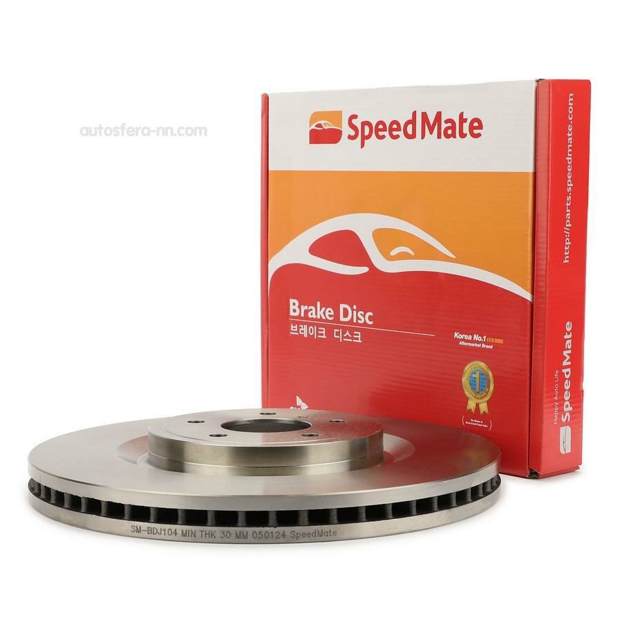 SPEEDMATE SMBDJ104 Диск тормозной NISSAN 370Z Infiniti QX50, QX70