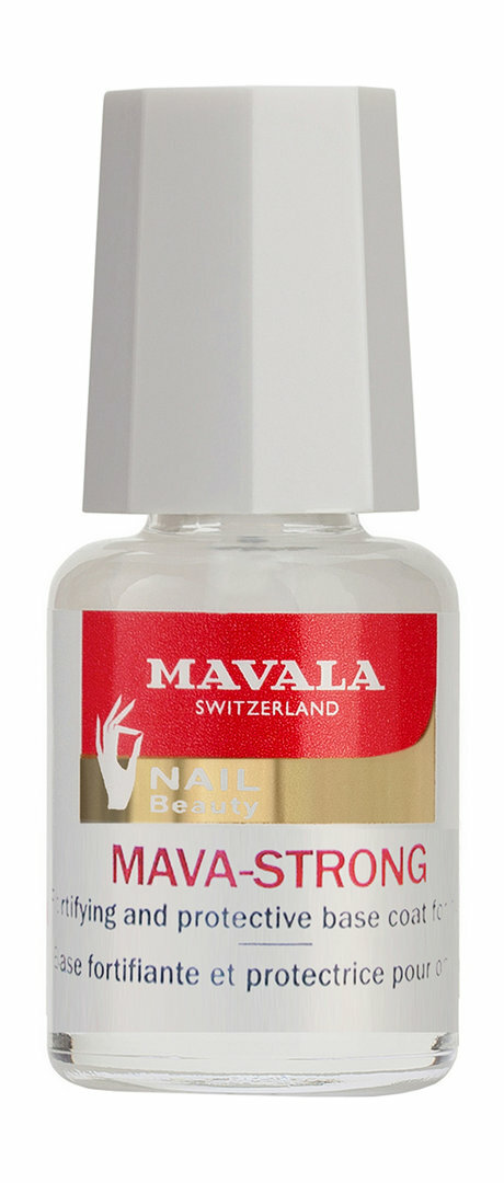Mavala Mava-Strong Fortifying And Protective Base Coat For Nails Укрепляющая основа для ногтей 5мл