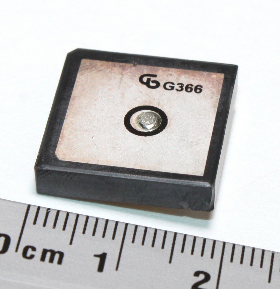 Антенна встроенная GPS/GLONASS-184 PCB, внутреннее размещение, (Усиление 20дБи, 32*40*18мм)