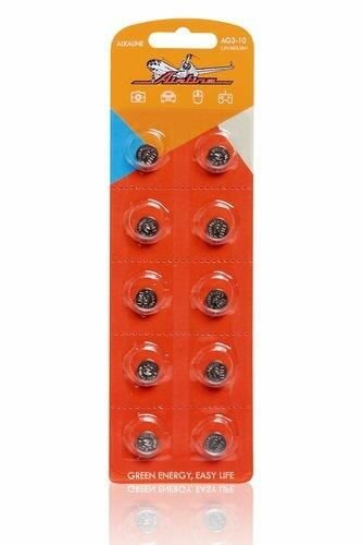 Батарейка ag3/l41 щелочная 10 шт. Airline AG3-10