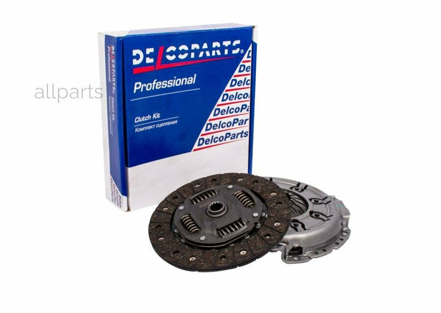 DELCOPARTS 19347624 Комплект сцепления OPEL CORSA D (S07) Хэтчбек 1.4 (L08, L68) 90 л. с. Бензиновый 2006 - 2014