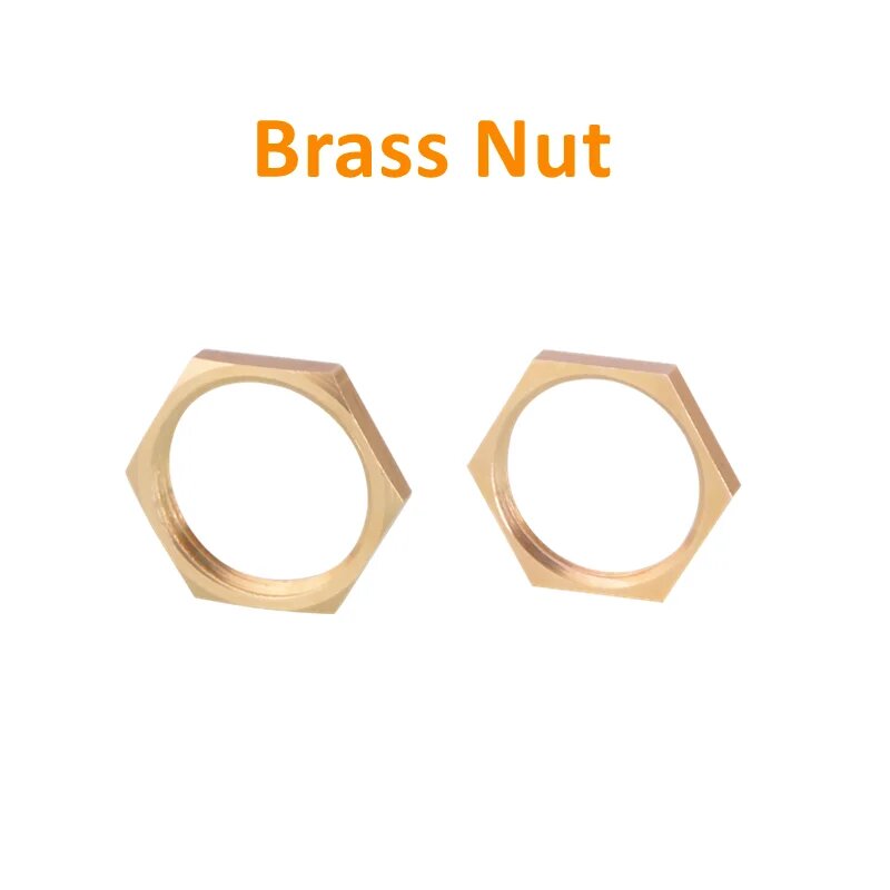 Латунные фитинги для труб 1l2 BSP, 5pcs, Brass Nut
