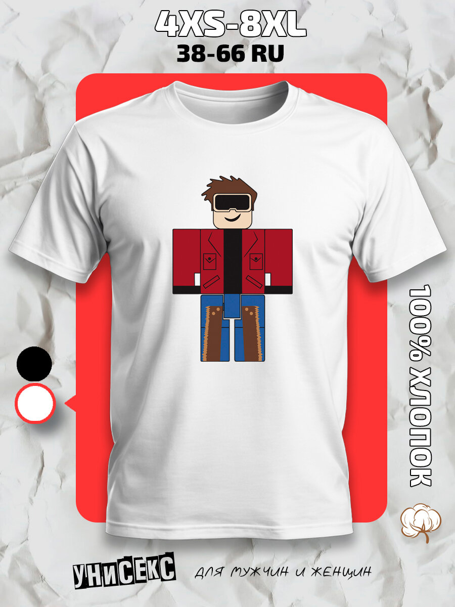 Футболка с принтом Игра роблокс roblox