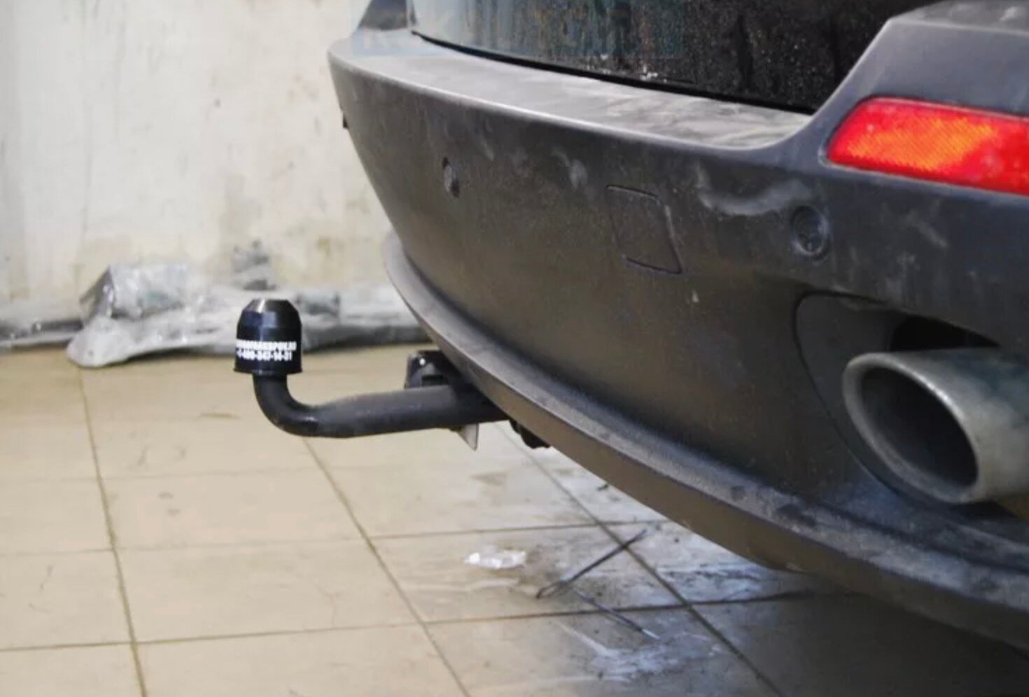 Фаркоп для BMW X5 2007-2018 (без электрики) (паспорт и сертификат) AvtoS. BM02