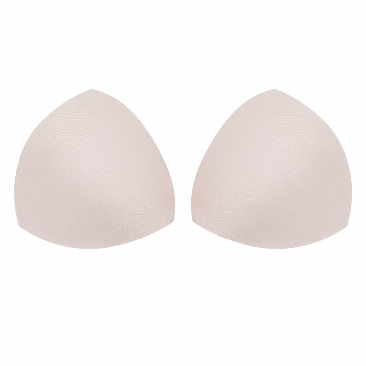 Чашечки для бюстгальтера треугольные, без уступа, с равномерным наполнением, Айрис, 8300, размер 40 (бежевый), 10 пар