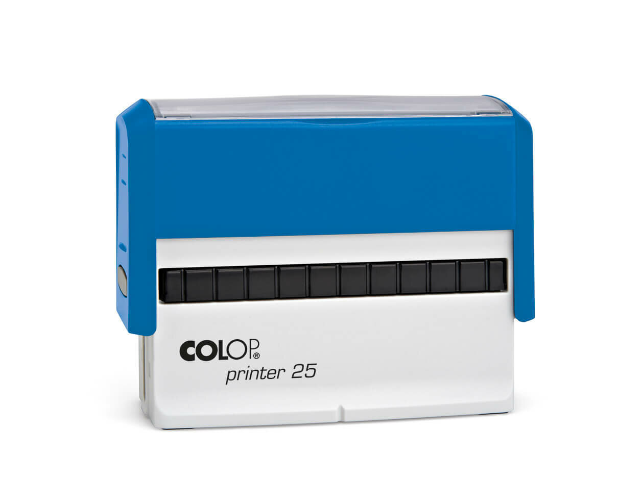 Colop Printer 25 автоматическая оснастка для штампа 15х75 мм (синяя)