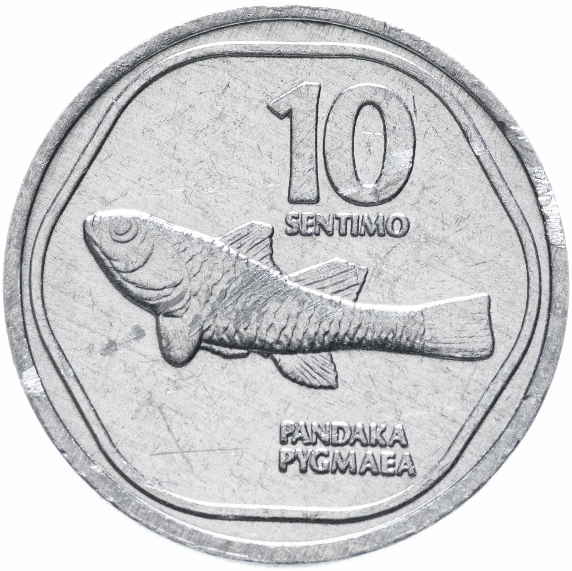Филиппины 10 сентимо centimos 1990, Алюминий, в сохранности UNC