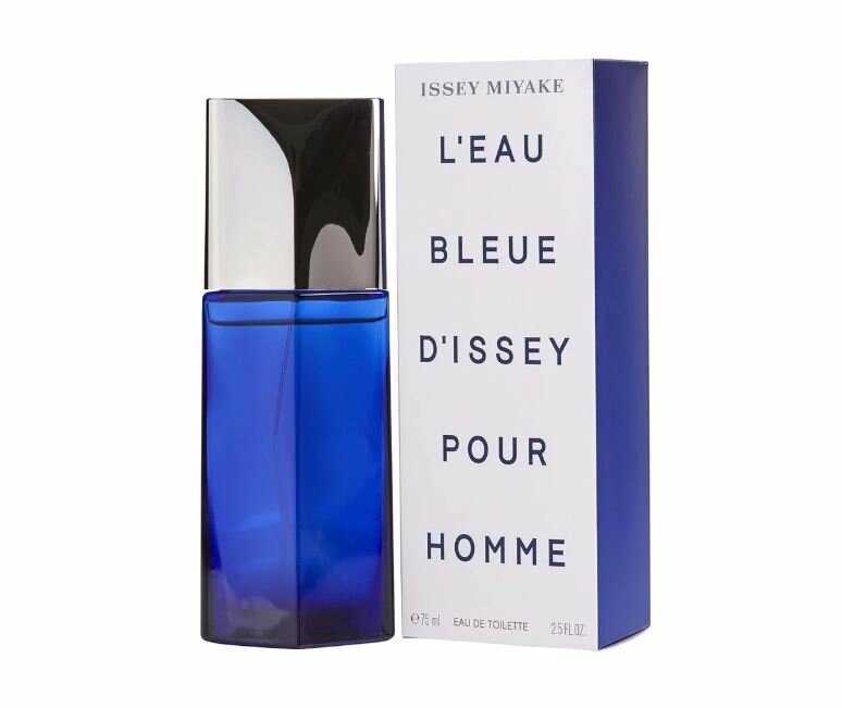 Туалетная вода Issey Miyake LEau Bleue dIssey мужская древесно-фужерная 75мл