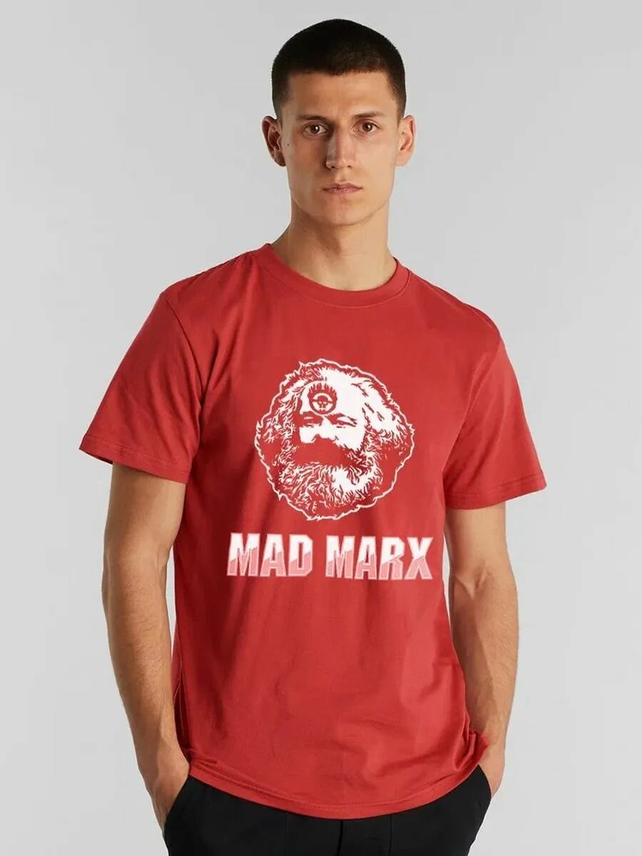 Футболка Безумный Маркс / Mad Marx / Мужская