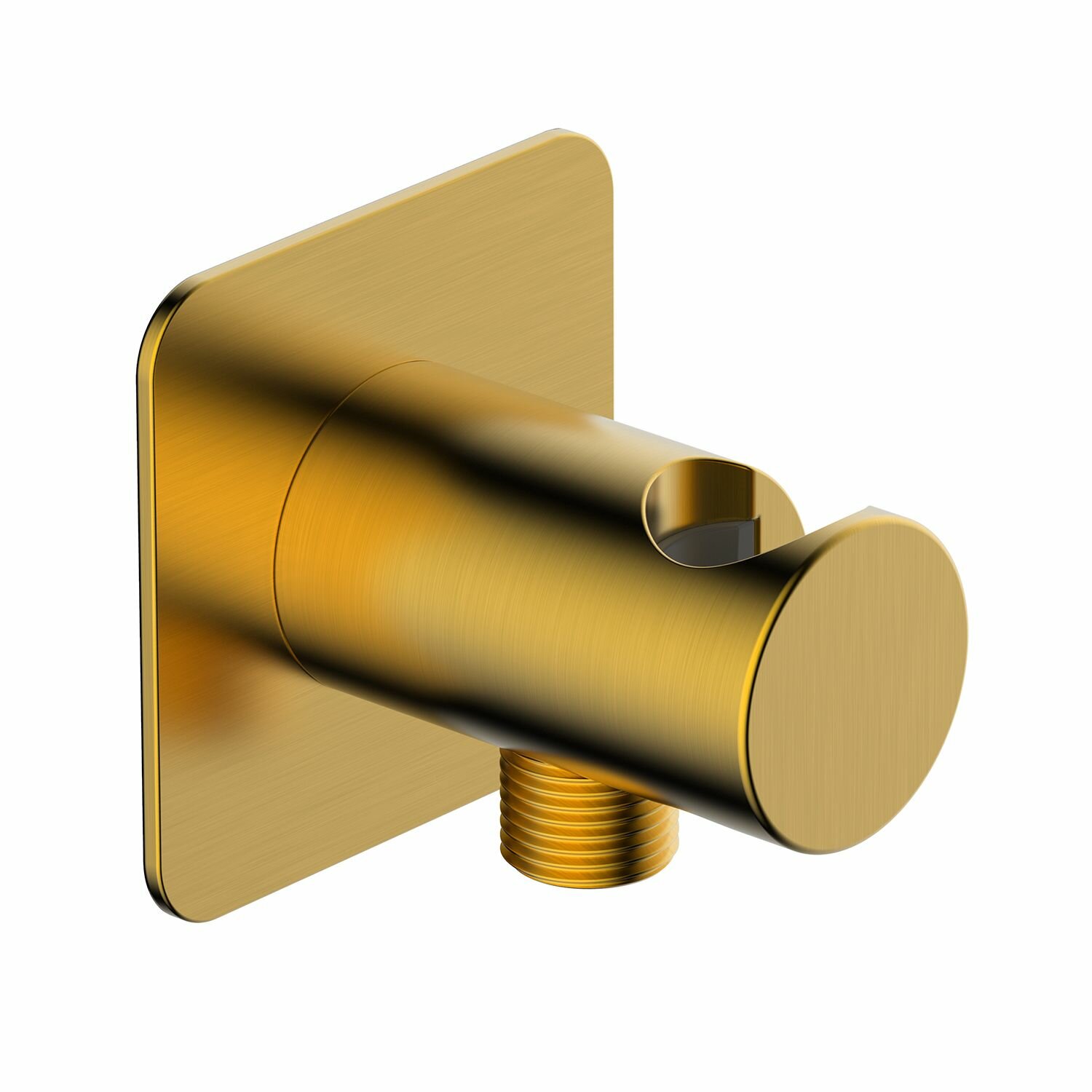 Подключение шланга, матовое золото, WasserKRAFT A285