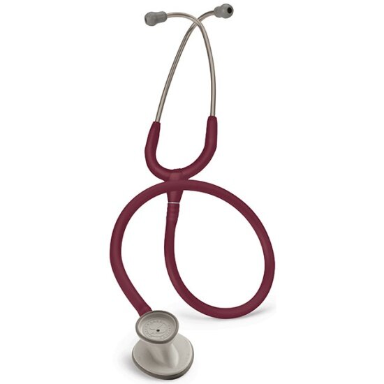 Стетоскоп 3M Littmann Lightweight II S.E, бордовая трубка, 71 см, 2451, 1 шт.