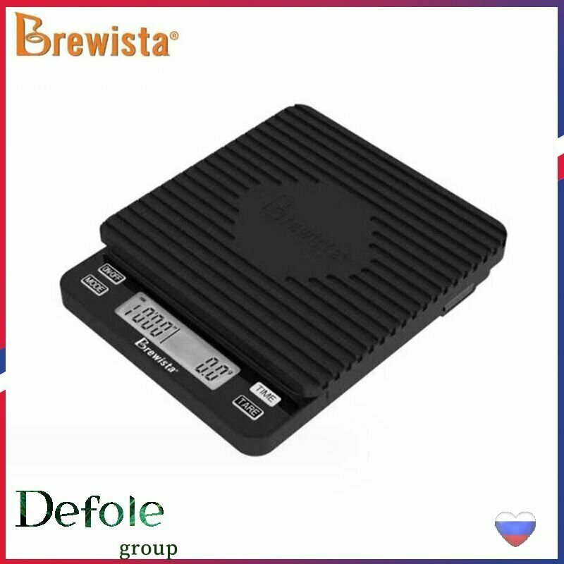 Brewista Электронные весы, белый, черный, Электронные,2,0.1, г, Пластик, Стекло,380, белый, черный, LGSKU1700882-cp
