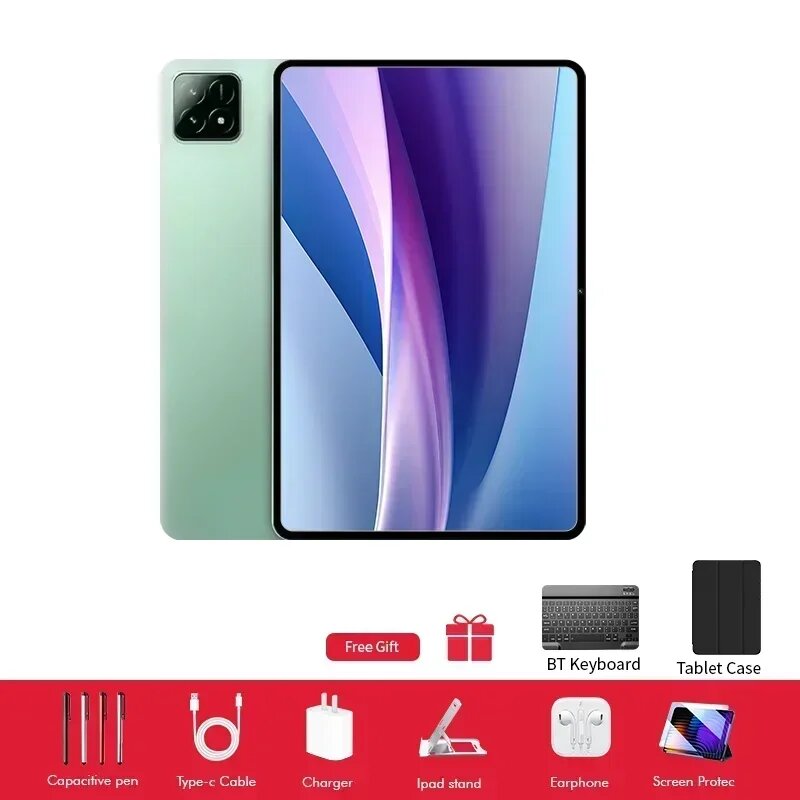 Xiaomi Mi Pad 7 Pro Ultra 11 дюймов Snapdragon 8 Gen 3 22 ГБ ОЗУ 22GB 2TB, Green (Suits)