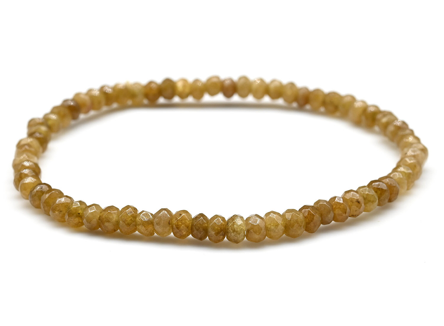 Браслет-цепочка, кальцит