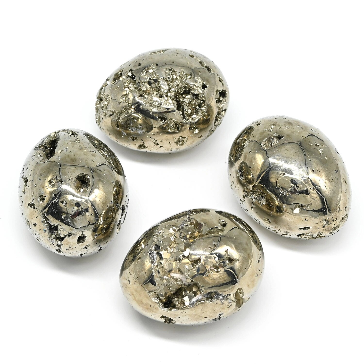 Яйцо из пирита "Искра" 40*40*50мм .