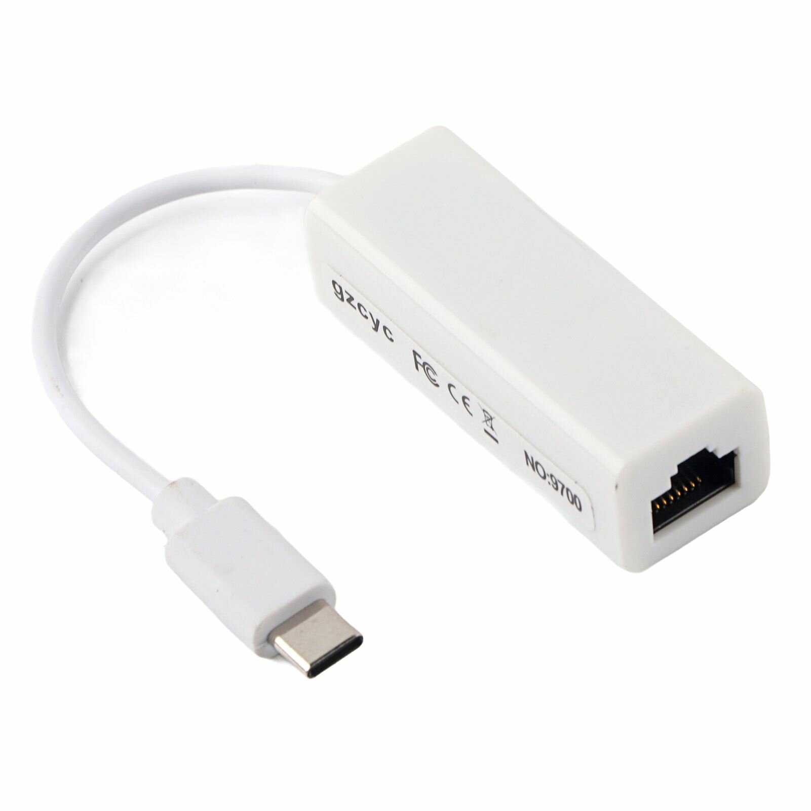 Адаптер USB Type-C to RJ45 Ethernet 100 Мбит/с