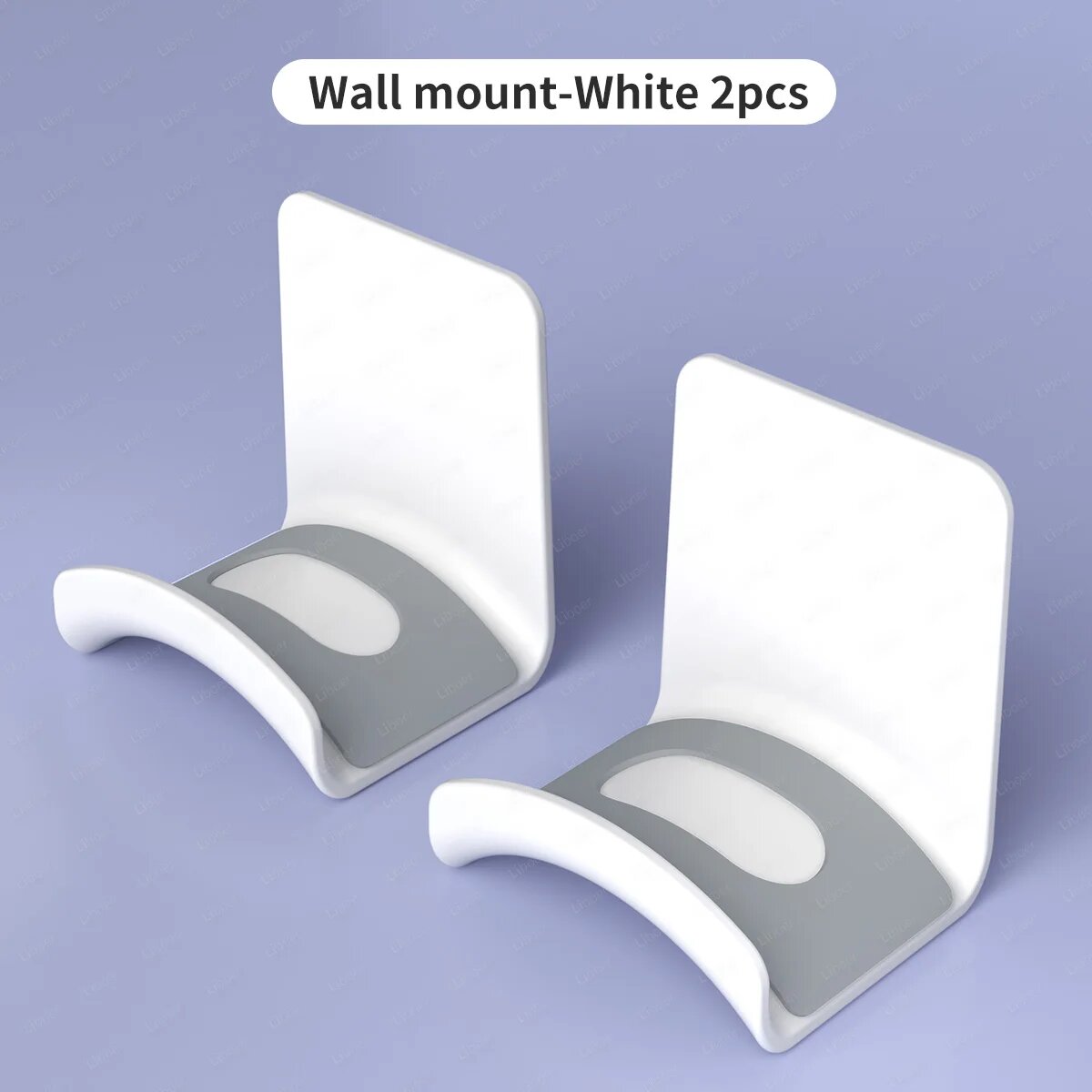 Универсальная подставка для наушников, клейкая настенная вешалка под столом, стойка для гарнитуры, держатель для игрового кронштейна для наушников, 2 шт.