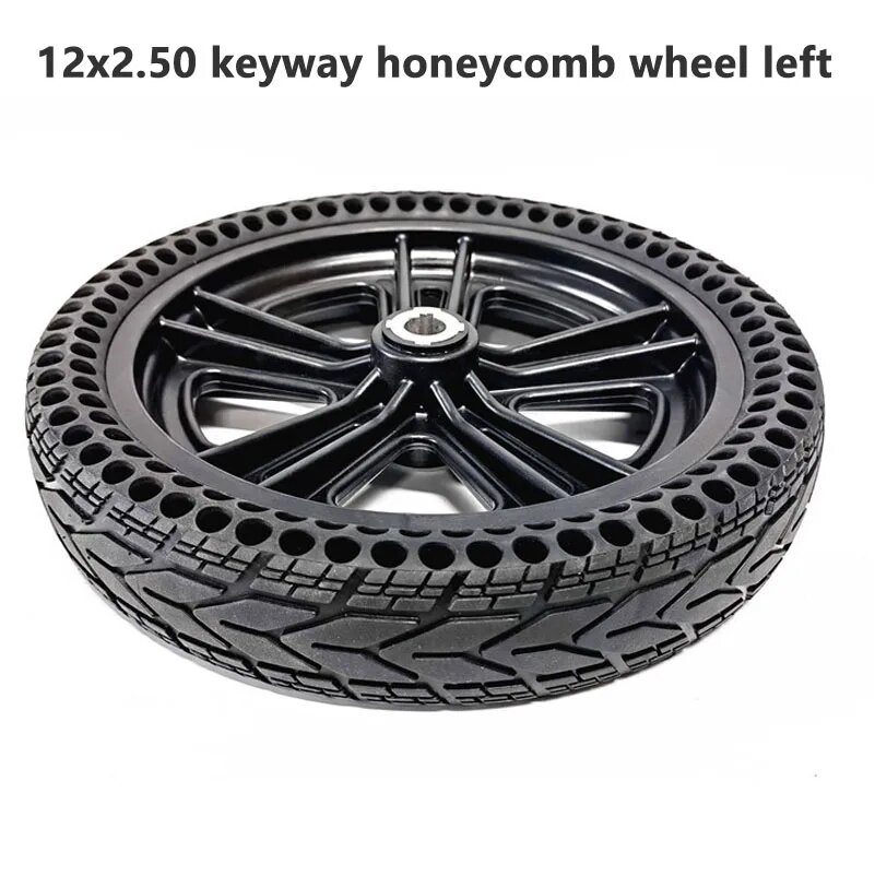 12-дюймовая электрическая инвалидная коляска x дюйма с фланцем заднего колеса и 12.5X2.50 left wheel