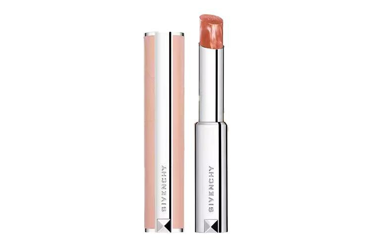 Бальзам для губ женский Givenchy New Lollipop, оттенок 302 Caramel Tea Brown, розовый, увлажняющий