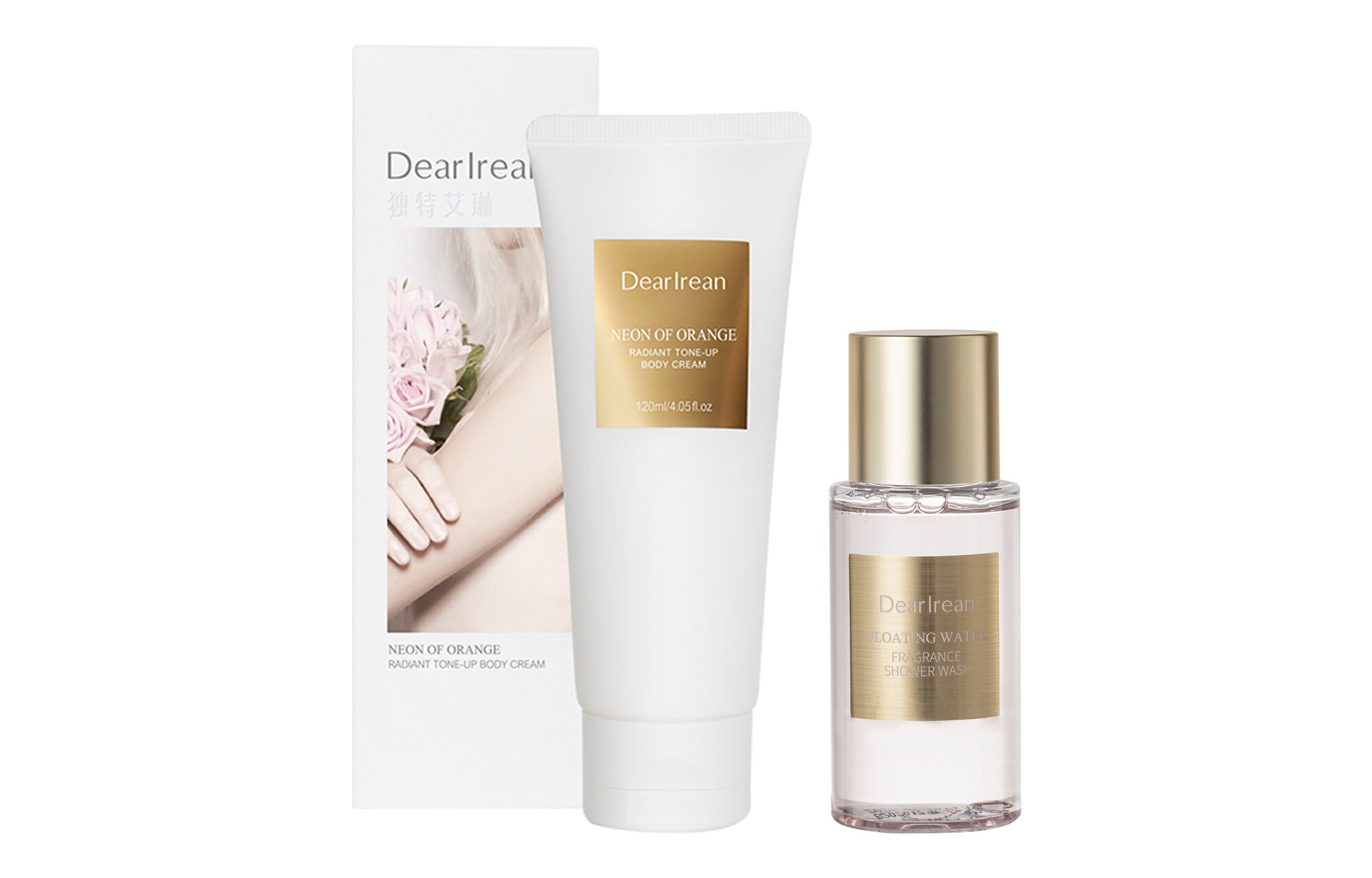 Тон-ап крем для тела унисекс Dr.lrean Eras Радиантный оранжевый, с прозрачным сиянием, без макияжа