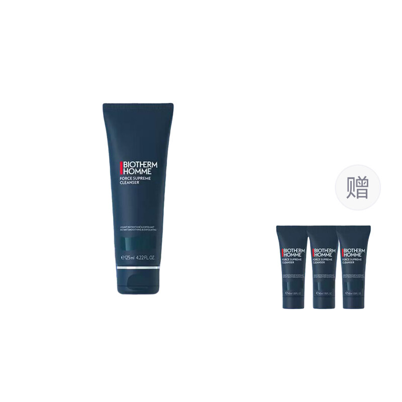 Очищающее средство для лица мужское BIOTHERM Blue Diamond, подтягивающее, увлажняющее, отшелушивающее