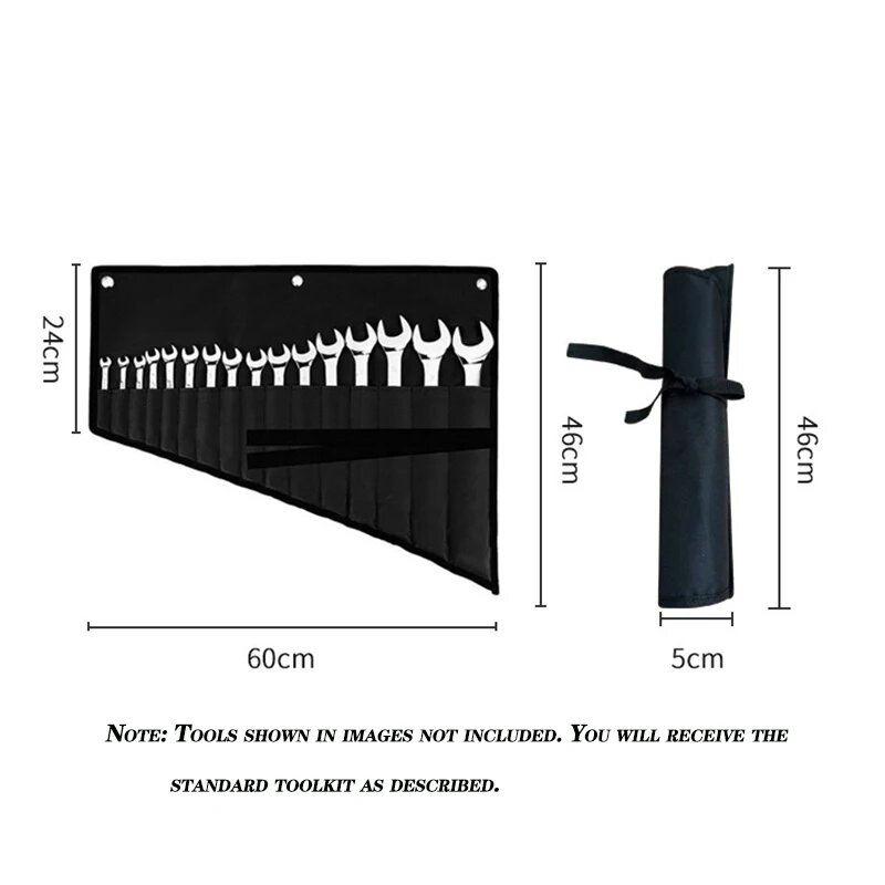Сумка-органайзер для гаечных ключей, 16 карманов, Оксфорд