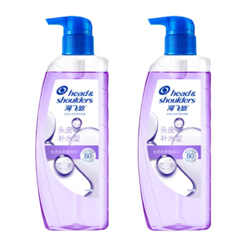 Шампунь унисекс Head & Shoulders от перхоти увлажняющий 1398094844, 480g*2, придающий объем и пышность