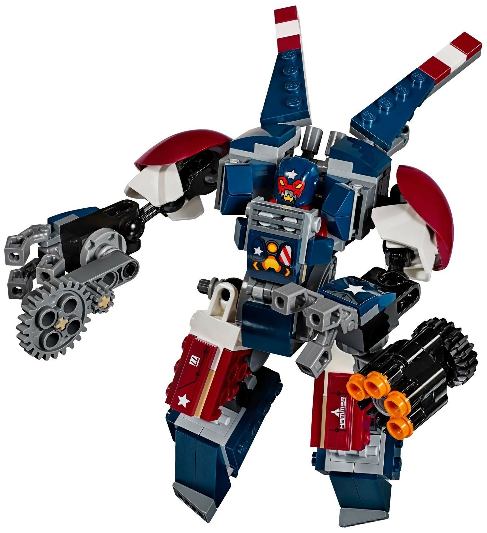 Конструктор LEGO Marvel Super Heroes 76077 Железный человек: стальной ...