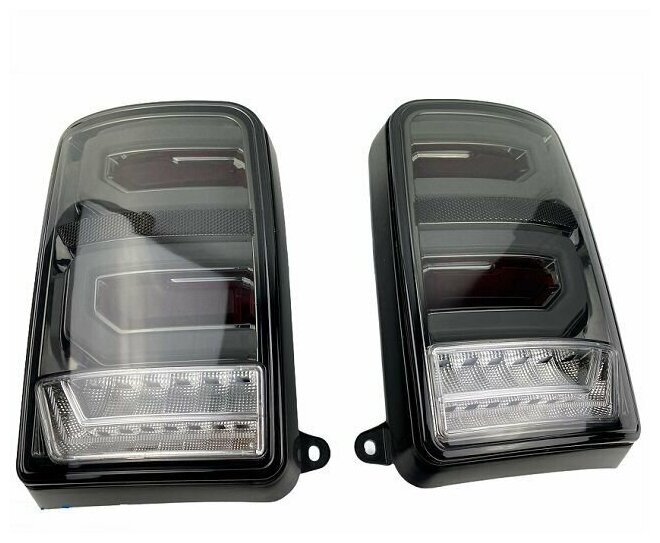 Фонарь задний лада 21213 нива LED в стиле LR черный (комплект)