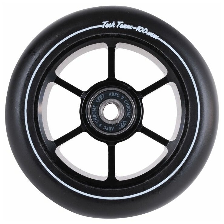 Колесо для самоката X-Treme 110mm Форма 6RT черный — купить по низкой ...