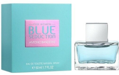 Туалетная вода Antonio Banderas женская Blue Seduction For Women - 50 мл
