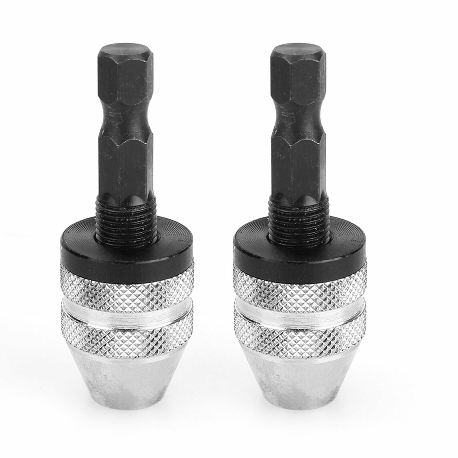 2 шт. патрона для дрели 1/4 дюйма 0,3-3,6 мм, быстрозажимной шестигранный хвостовик для сверл, переходник