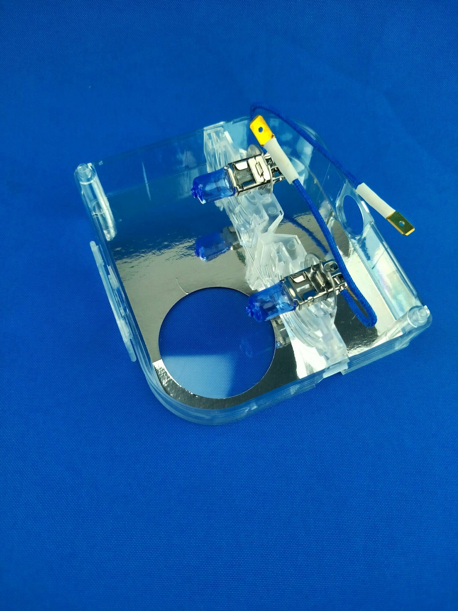 Лампа галогеновая "UAD" H3 (PK22s) 55Вт 12В Crystal White (пара)