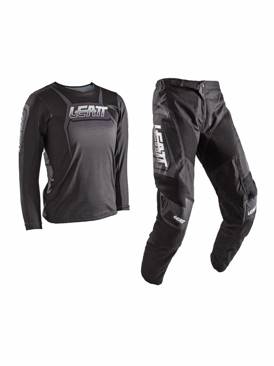 Детский мотокомплект Джерси + Штаны Leatt 3.5 Mini Black XXS