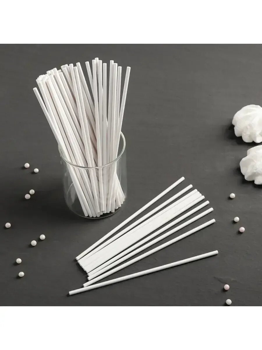 Палочки-дюбели для кондитерских изделий 50 шт