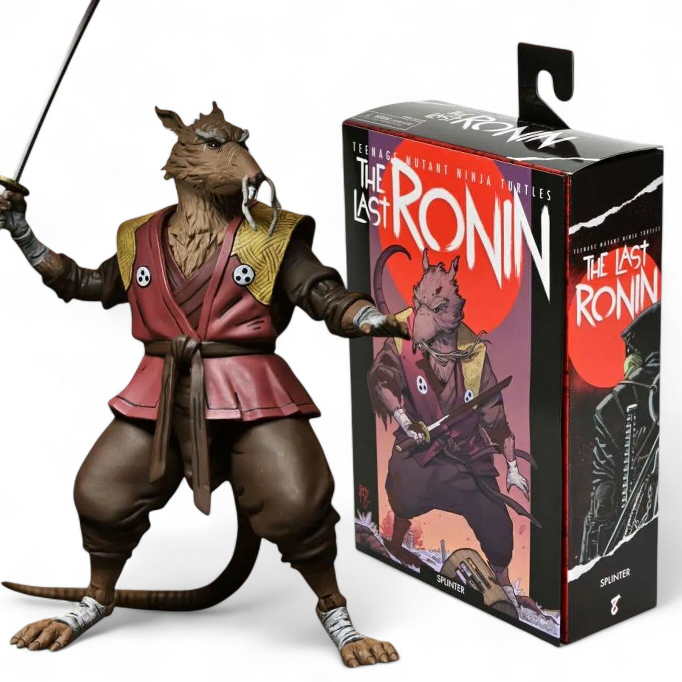 Фигурка Сплинтер "TMNT Последний ронин" от Neca, коллекционная, оригинал