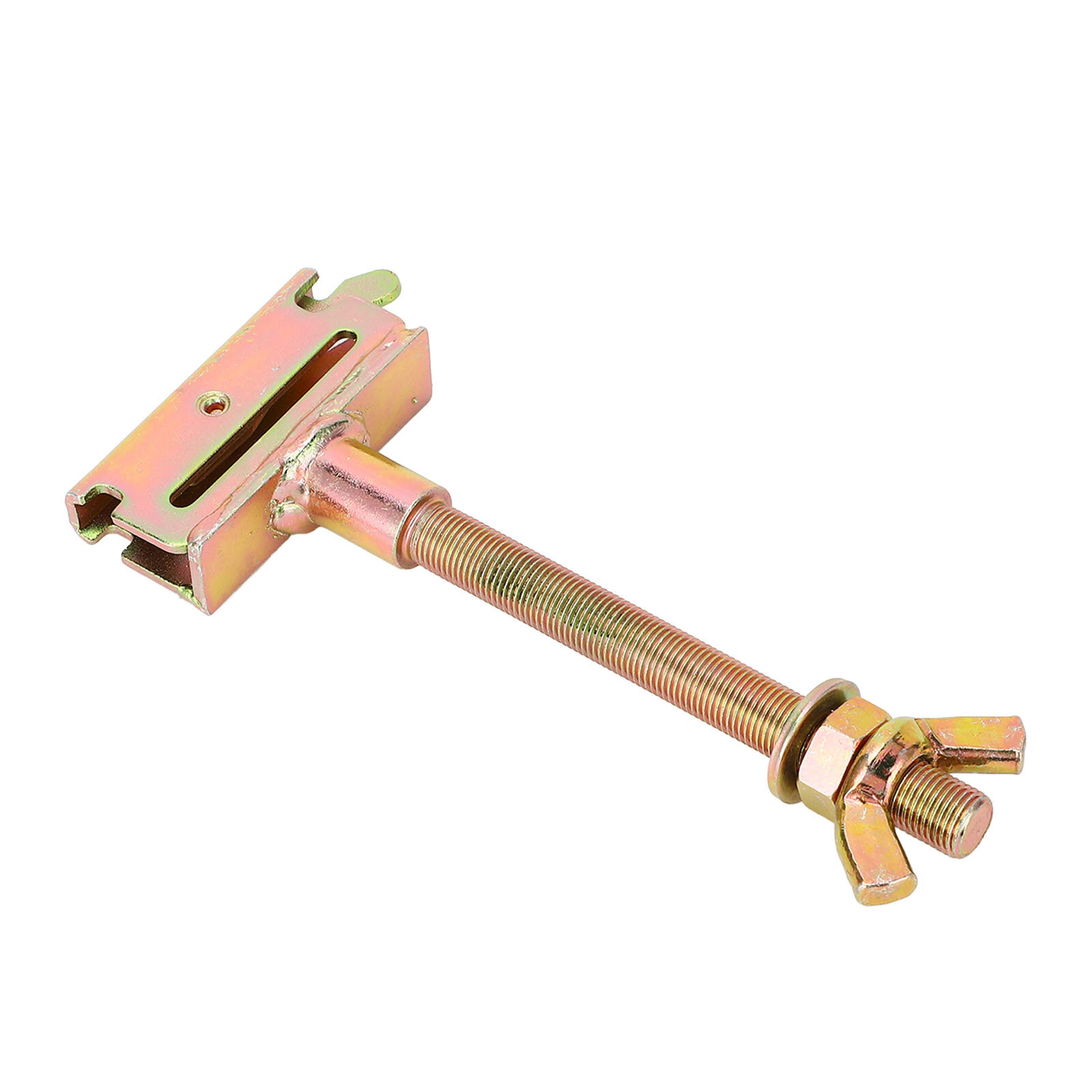 7-дюймовый держатель запасного колеса E Track, оцинкованная сталь, крепление для прицепа, держатель запасного колеса для грузовиков, полуприцепов, гаражей, мотоциклов, золото